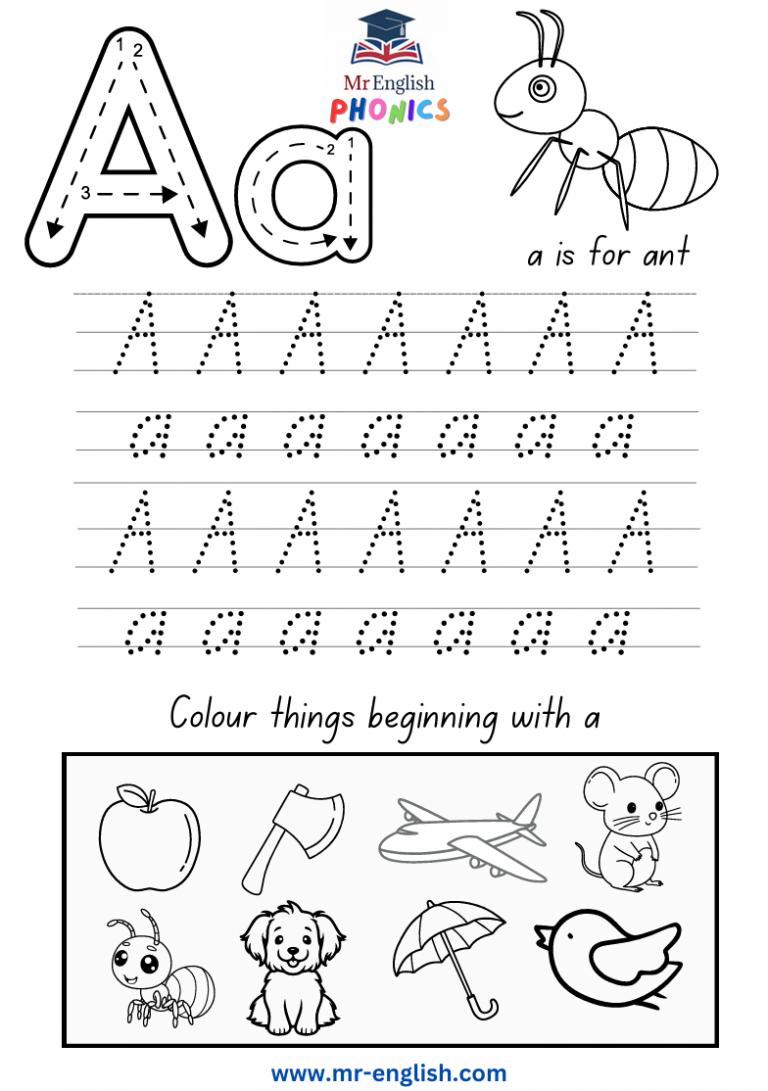 SATPIN Handwriting Practice Booklet | Phonics & Letter Formation for ...