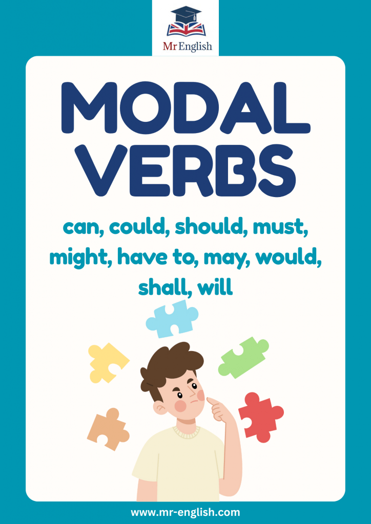 Modal Verbs Worksheet for Kids | Fun Grammar Activity for Ages 6–12 ...