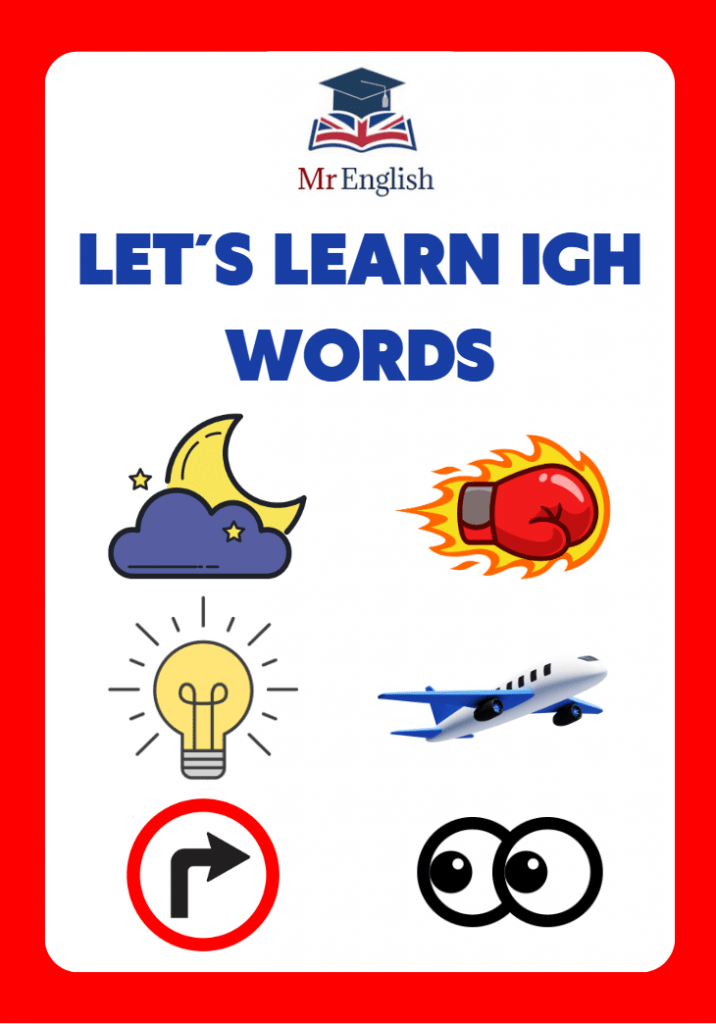 Long I Sound ‘IGH’ Words Worksheet for Ages 5–8 – Fun Phonics Activity ...