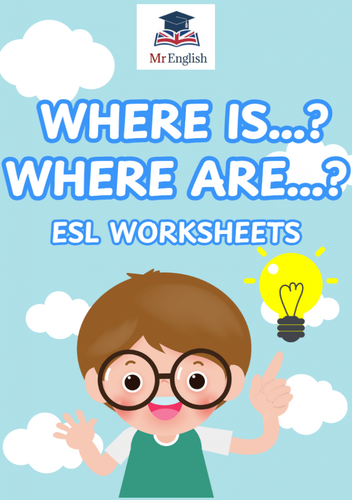Where Is / Where Are Worksheets for Kids (Ages 6–10) – ESL Grammar ...