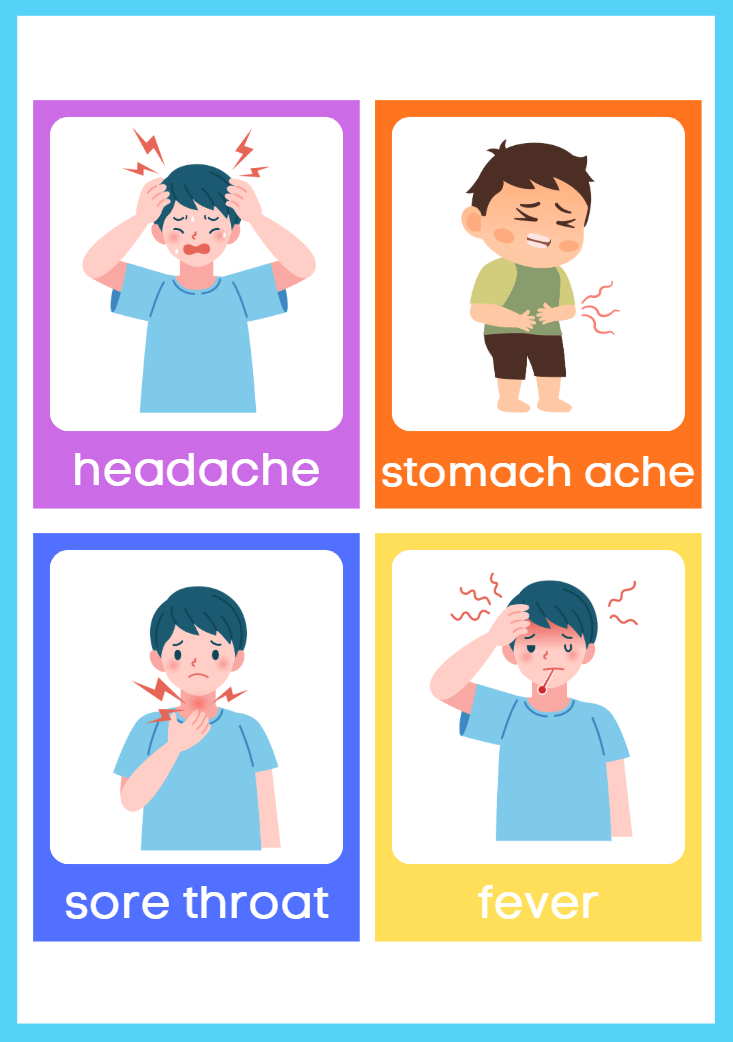 Going to the Doctor Flashcards for Kids (Ages 5–10) – ESL Health ...